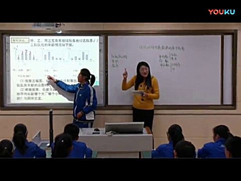 【课堂实录】从统计图分析数据的集中趋势1单晓燕