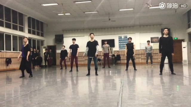 【浙江歌舞剧院舞蹈团】基训 把下训练-男生 教室版