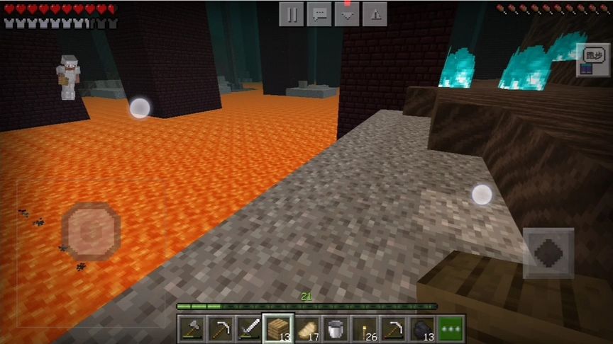我的世界单人生存第一季7:在下界居然发现了下界堡垒!