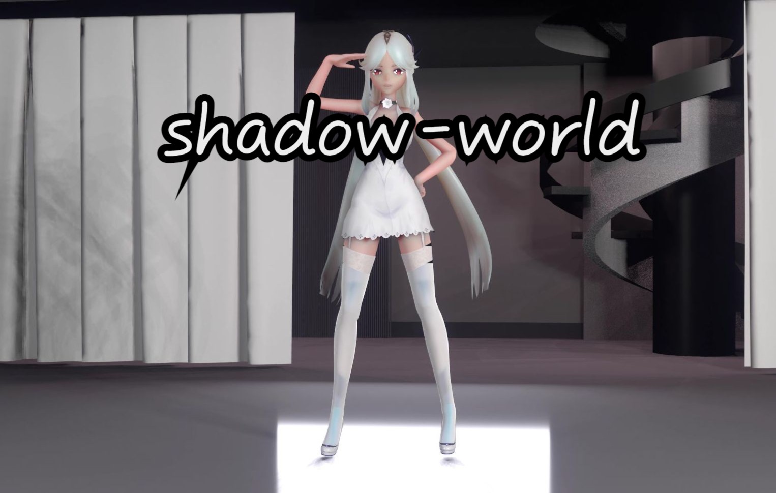 【MMD】原神 凝光 shadow-world EEVEE!