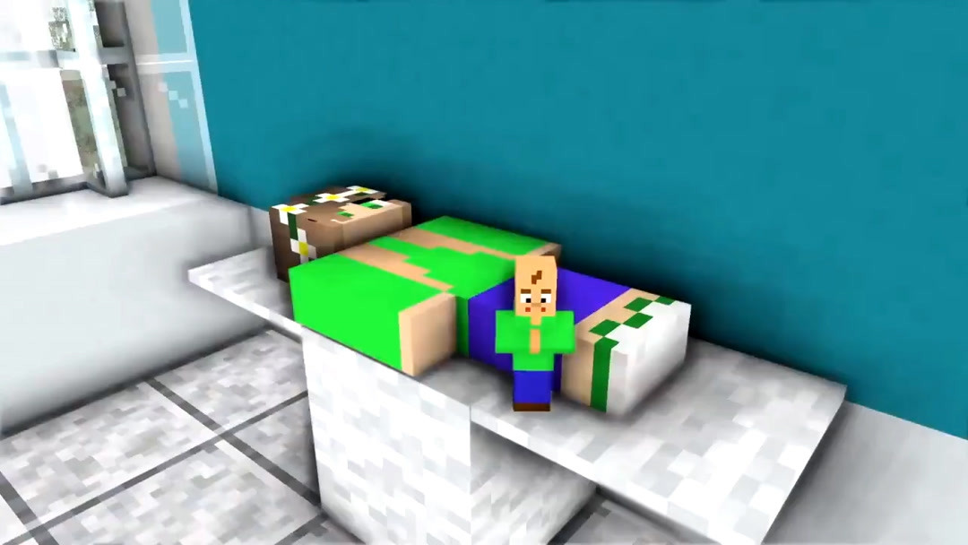 我的世界怪物学院:《怀孕挑战》,巴迪生了个儿子