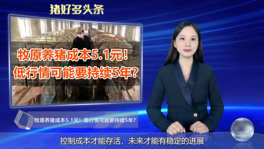 惊?牧原养猪成本5.1元!低行情可能要持续5年?成本比拼才刚开始