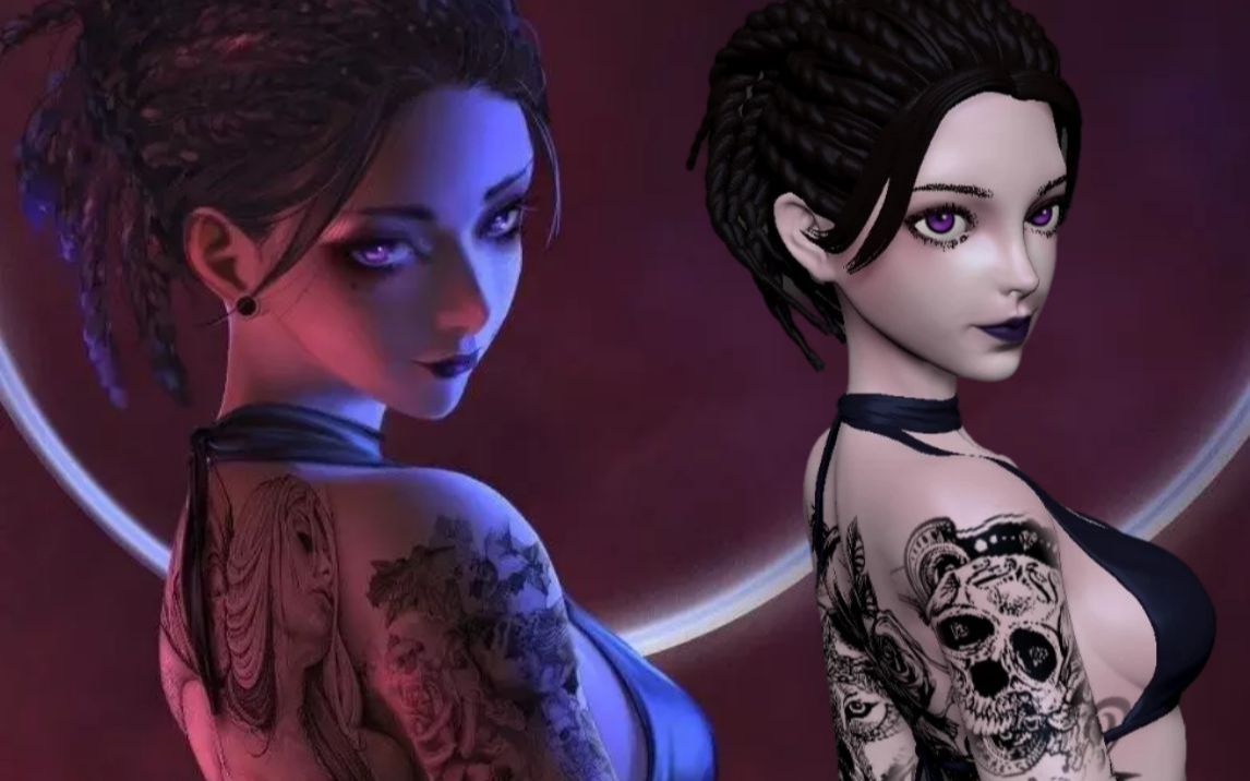 【ZBRUSH建模】模特小姐姐建模,次世代角色雕刻教程