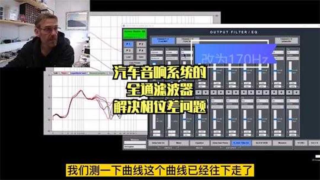 汽车调音用好专业级功能:全通滤波器,纠正相位差,舞仕刚柔案例