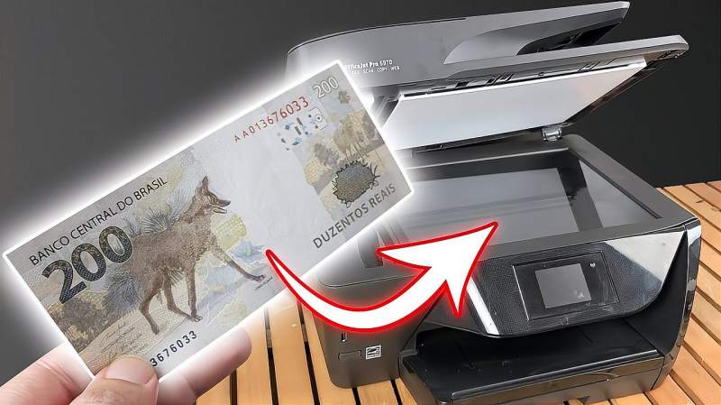 用打印机打印钞票会怎样?能打印出来钱吗?网友直呼:发财了!