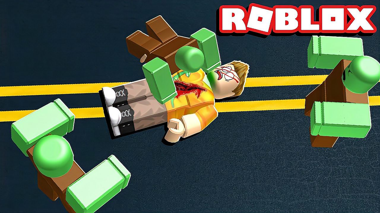 小飞象解说 Roblox史诗灾难模拟器 我要变成僵尸了? 末日崩塌月亮掉...