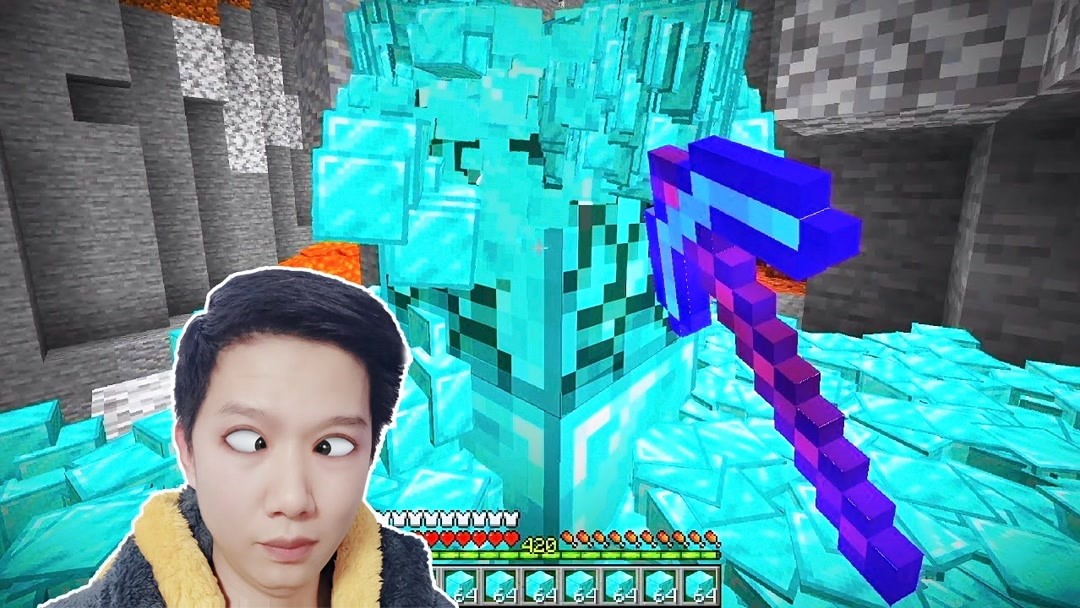 我的世界:如果MC全是100倍掉落会怎么样?