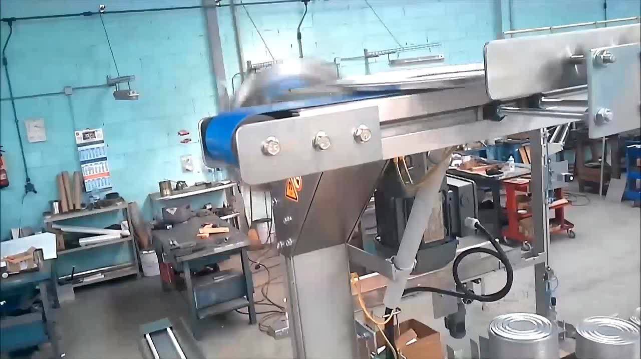 连续垂直提升上料,磁力吸附带式输送机
