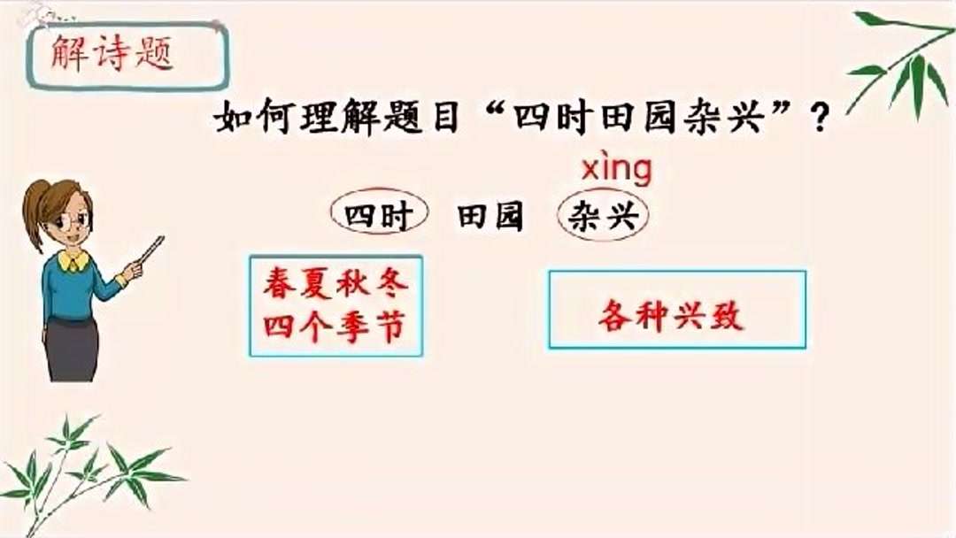 部编版小语五年级下册第一课《古诗三首》(第一课时)