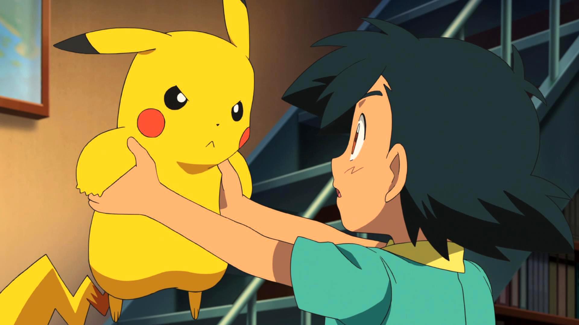 皮卡丘生气的时候好可怕,男主被电的够呛,心疼男主5秒钟