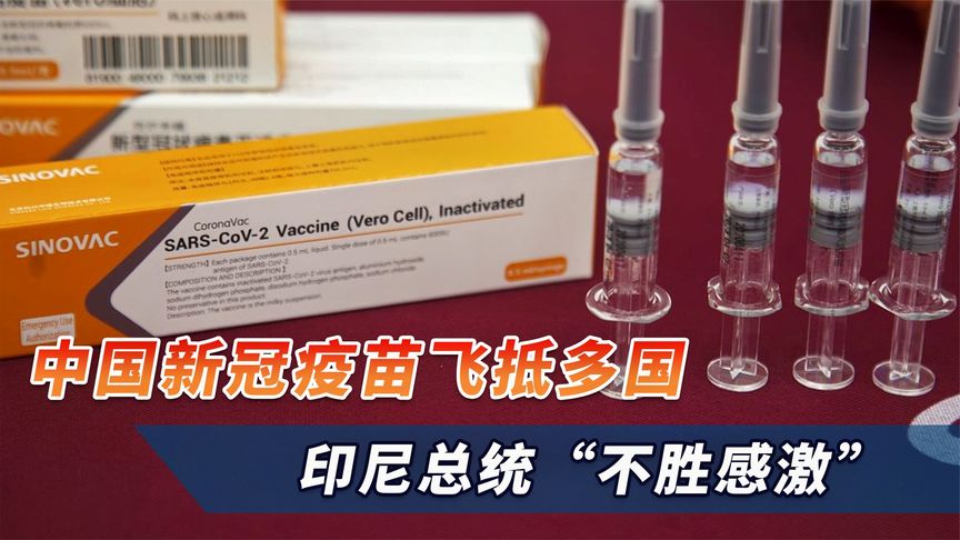 中国新冠疫苗飞抵多国,印尼总统“不胜感激”,美媒这次又酸了