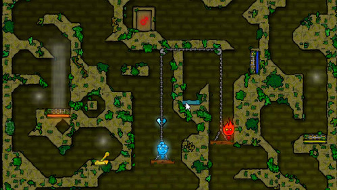 森林冰火人之冰娃火娃创造奇迹了游戏