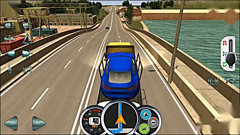 018欧洲卡车司机伦敦货车卡车模拟器安卓游戏3