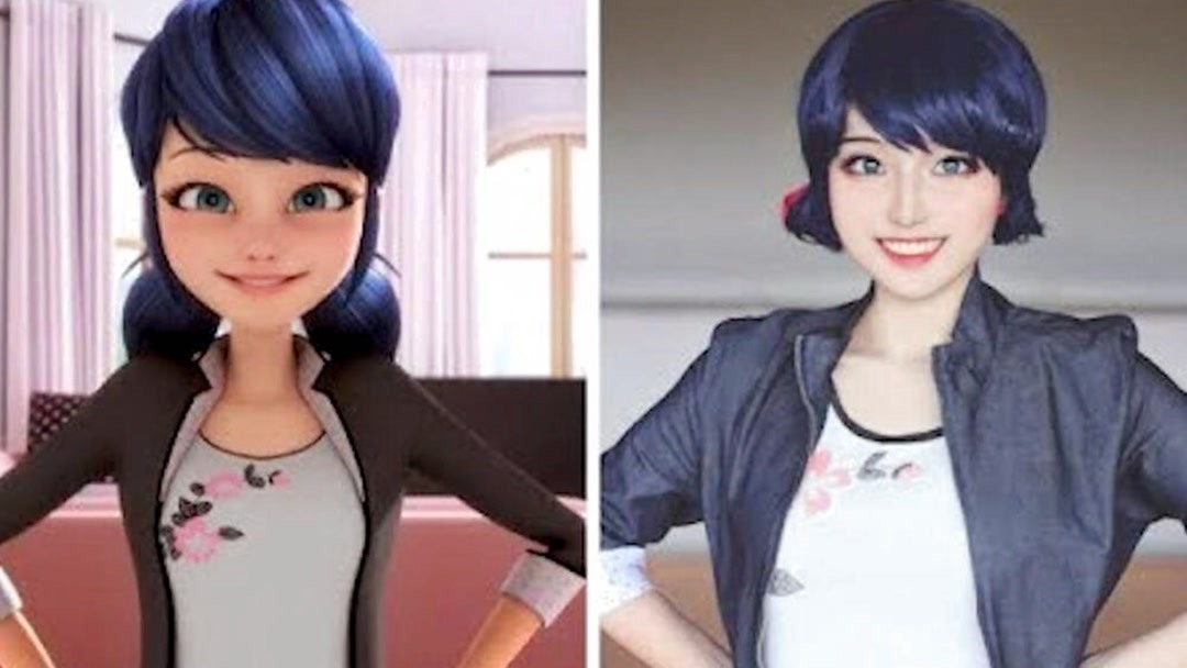 瓢虫雷迪 真人模范秀:大哥哥小姐姐模仿玛丽娜主角,最像是谁?