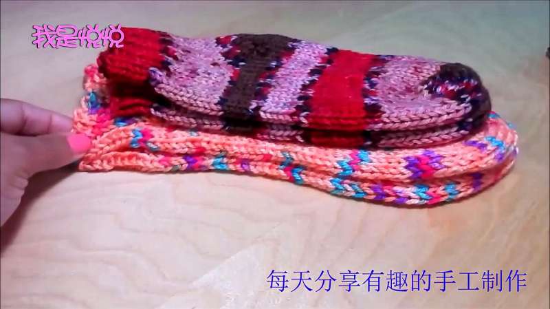 详细的毛线袜子编织方法,大家一起来学习吧!