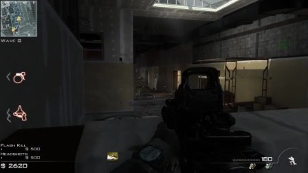 COD8-和基友的战斗-生存模式关卡1-☆星