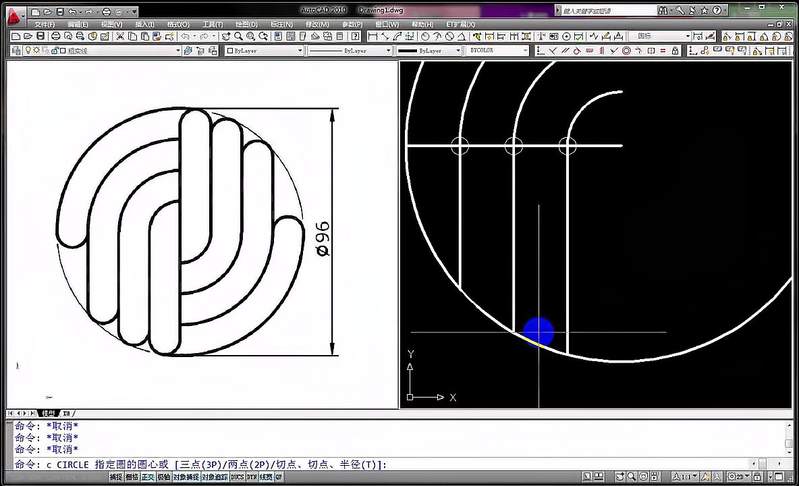 34、CAD基础案例(等分圆)的绘制思路