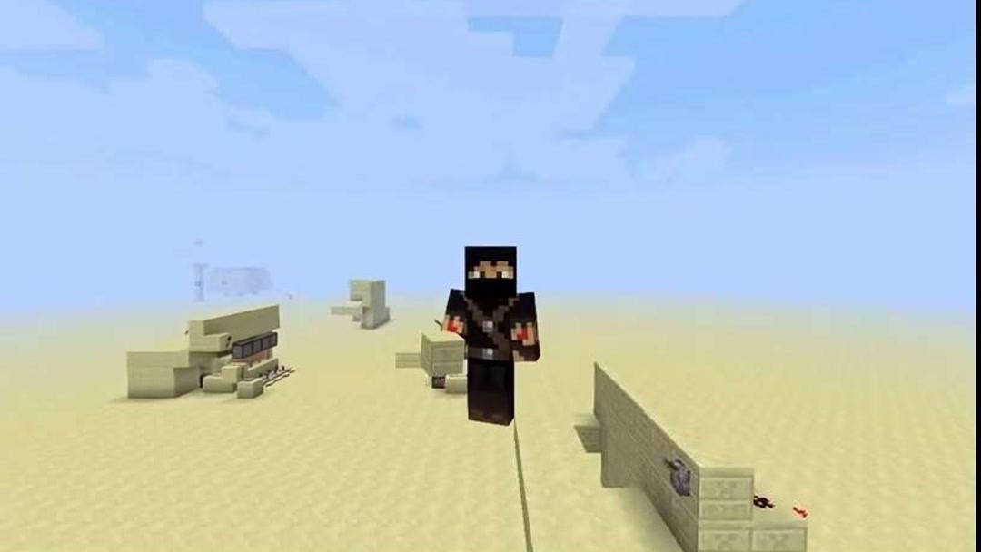 我的世界建筑:教学 隐藏式地下室入口