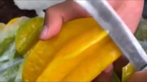 原来这才是杨桃的正确吃法,真是长见识了