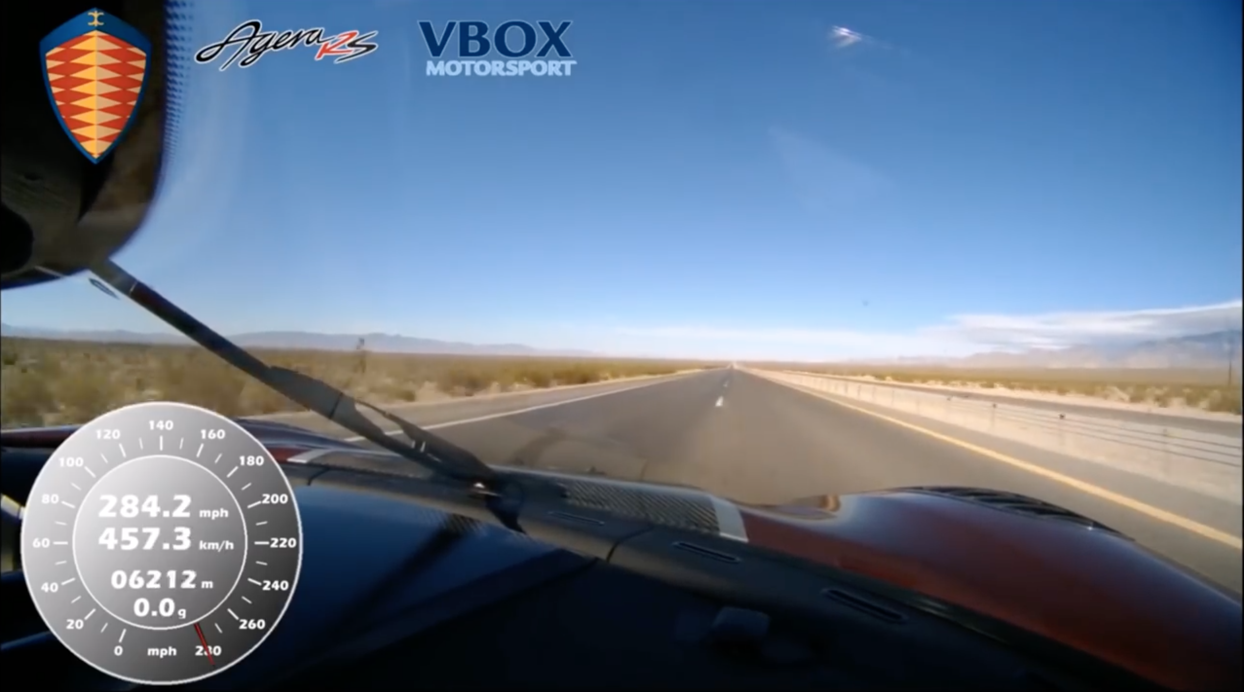 457km/h!柯尼塞格这次的极速可把布加迪超了不少!