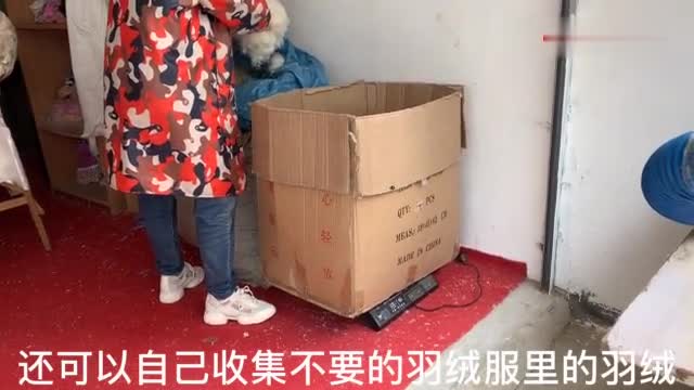 实拍羽绒被的制作全程,一家开在小区里不起眼的小店,实打实生意