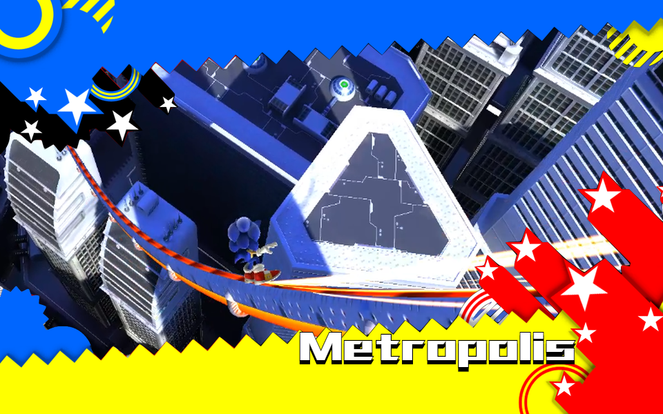 【索尼克世代mod】一张名为Metropolis实则是Null Space的地图