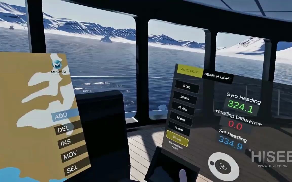 多媒体互动-运动模拟航海模拟-1