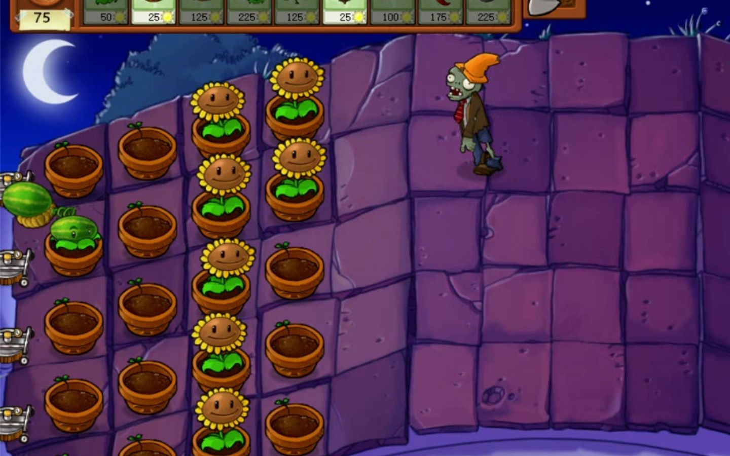 植物大战僵尸贝塔版EX模式6-3和6-4