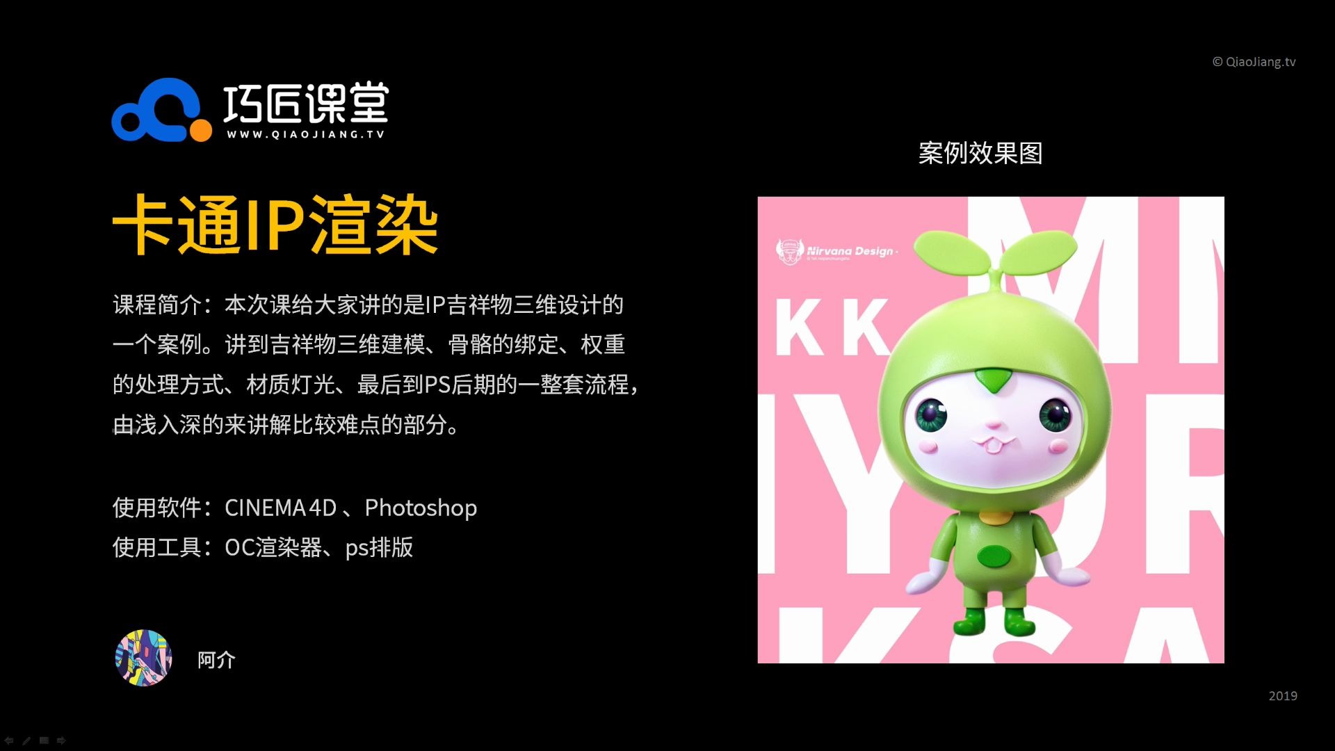 C4D卡通IIP形像设计