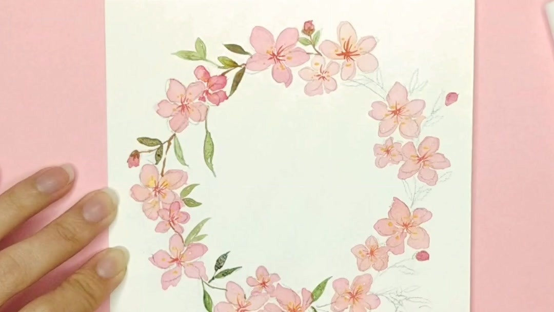 小白教程——零基础画樱花!手残党也能拥有春天!