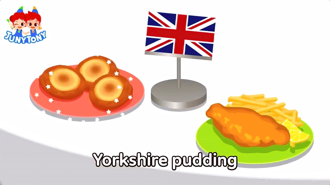 环球美食之旅--各国的美食大比拼--儿童童谣--卡通动画--朱妮托尼