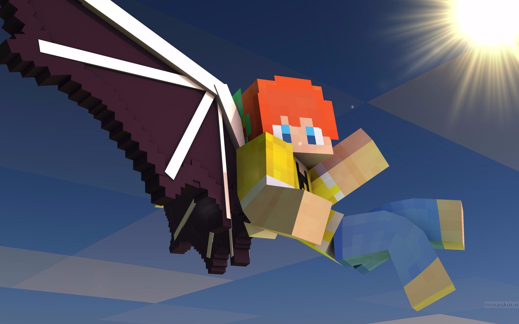 ...队友楼上在装修会有多刺激!我的世界起床战争MC小游戏PVP服务器