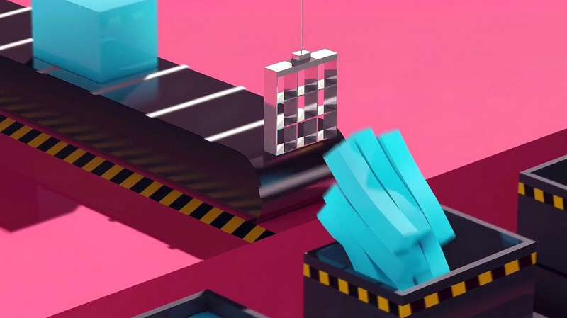 看上去很舒适的c4d动画,也许还有解压的效果,不妨试试