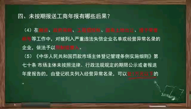 2022年企业年报流程.未按期年报会有哪些后果.