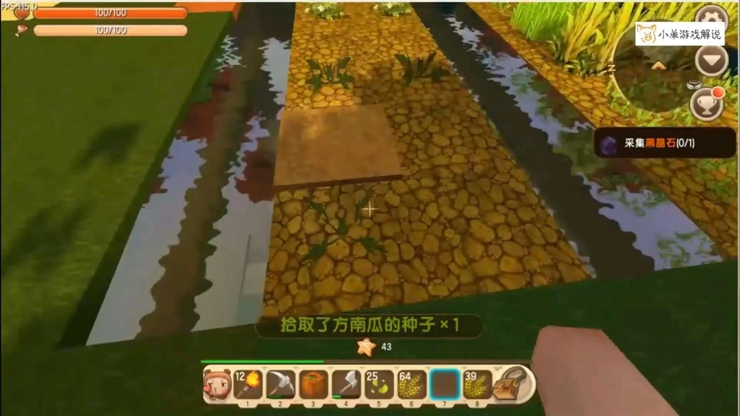 迷你世界:看看我的西瓜怎么样呢?是不是还不错啊?