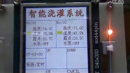 《基于电力载波通信技术与GSM智能浇灌系统》视频演示