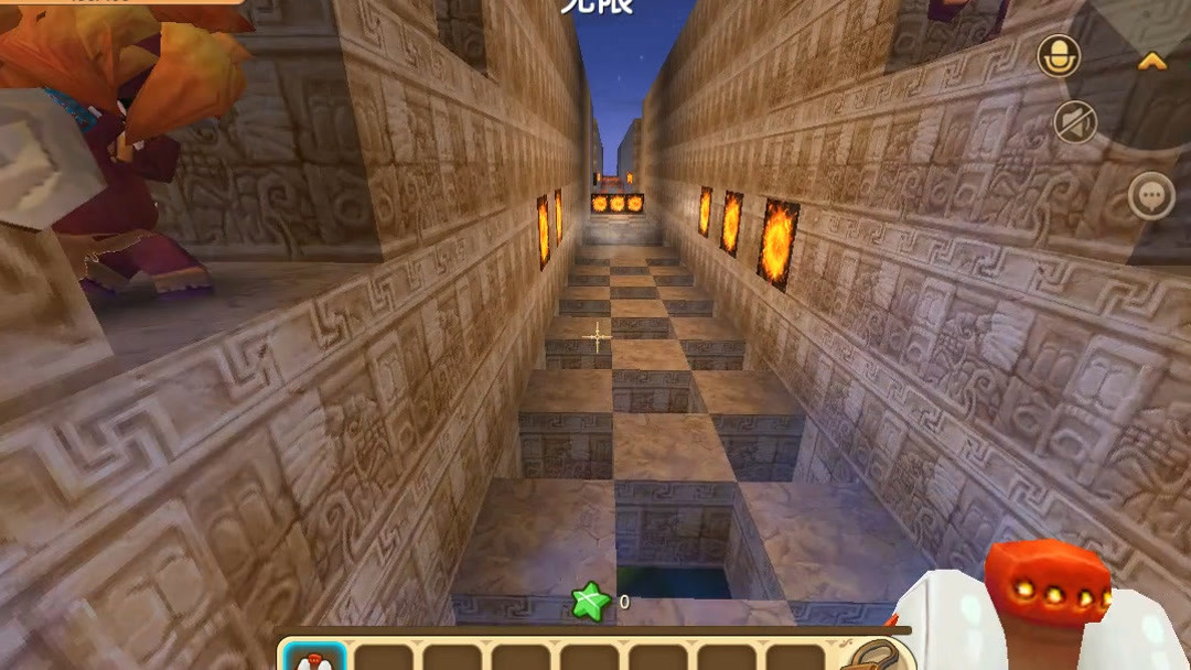 迷你世界:超难跑酷神庙逃亡,终于通关,比取经还难!