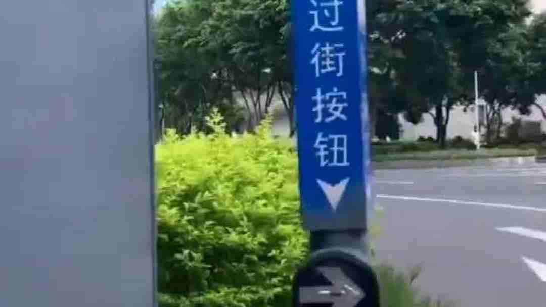 人行横道处开车请注意安全,否则你会飞起来的