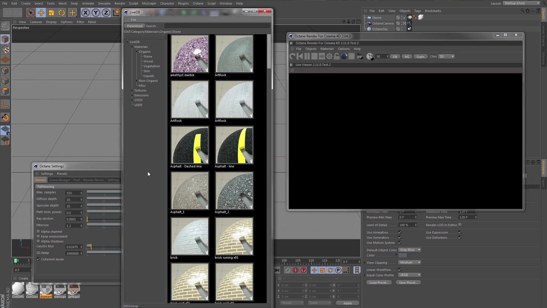 C4D逼真的珠宝设计教程-石林哥