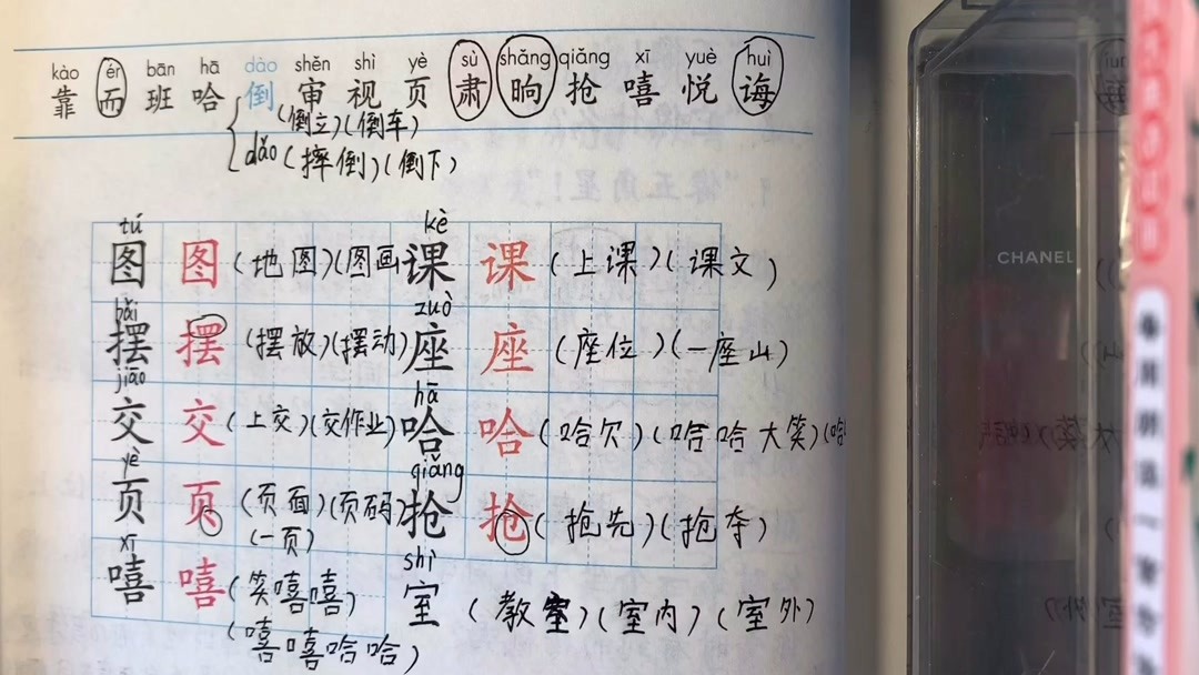 4月16日下午语文《画杨桃》第一课时