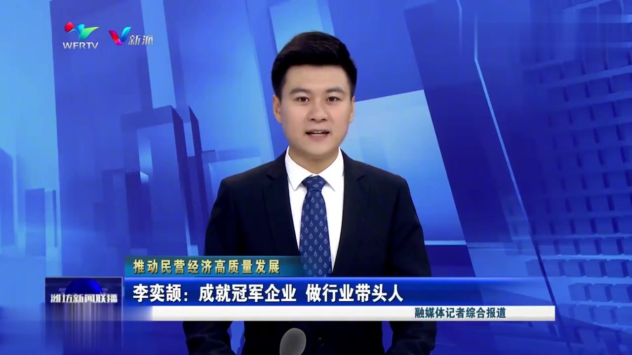 【推动民营经济高质量发展】李奕颉:成就冠军企业做行业带头人