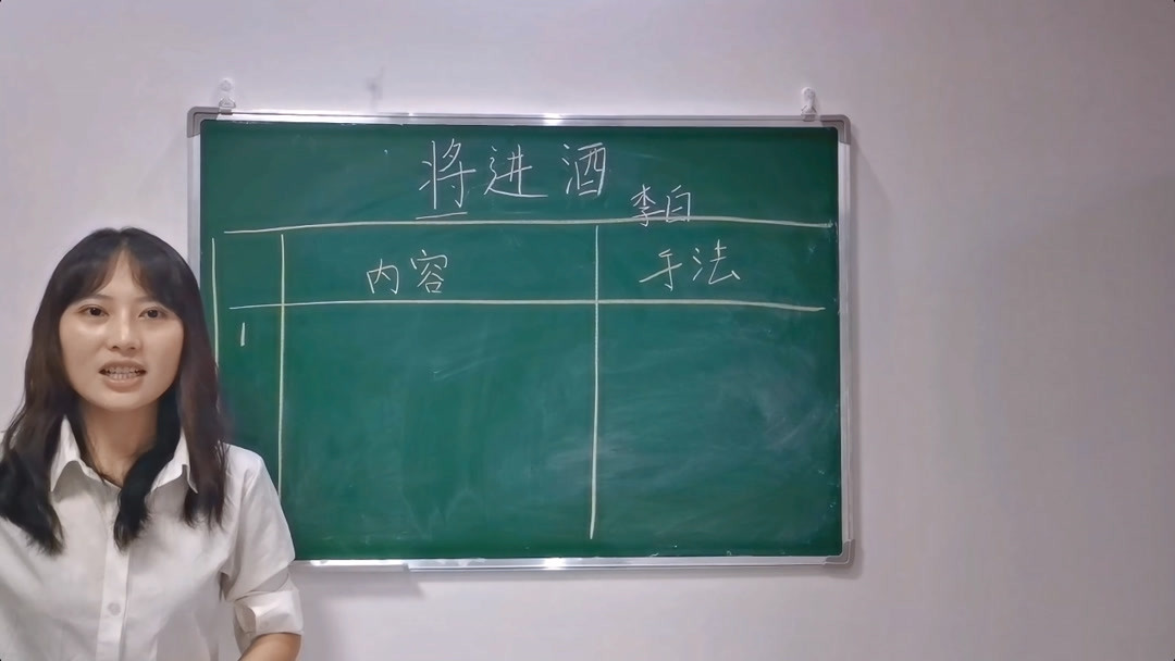 试讲诗歌课堂《将进酒》李白