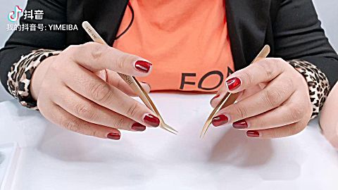 胖胖老师分享美睫师正确使用镊子