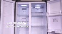 存鲜有方 大小刚好,康佳BCD-408WD5EBX嵌薄对开门冰箱评测