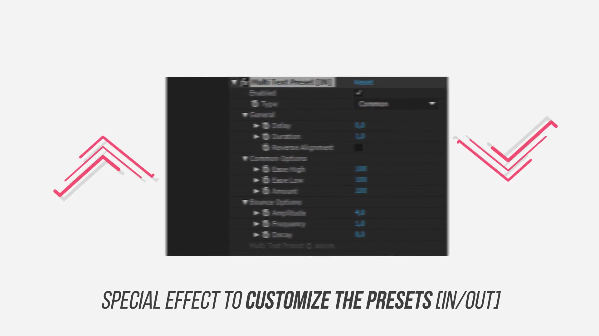 AE预设 文字动画预设