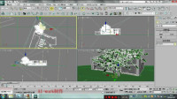 《3d max基础 教程》 建模篇 1_12景观树木制作渲染。