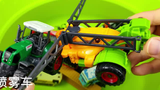 汽车玩具总动员:救援船、喷雾车,还有各种有趣的工程车玩具