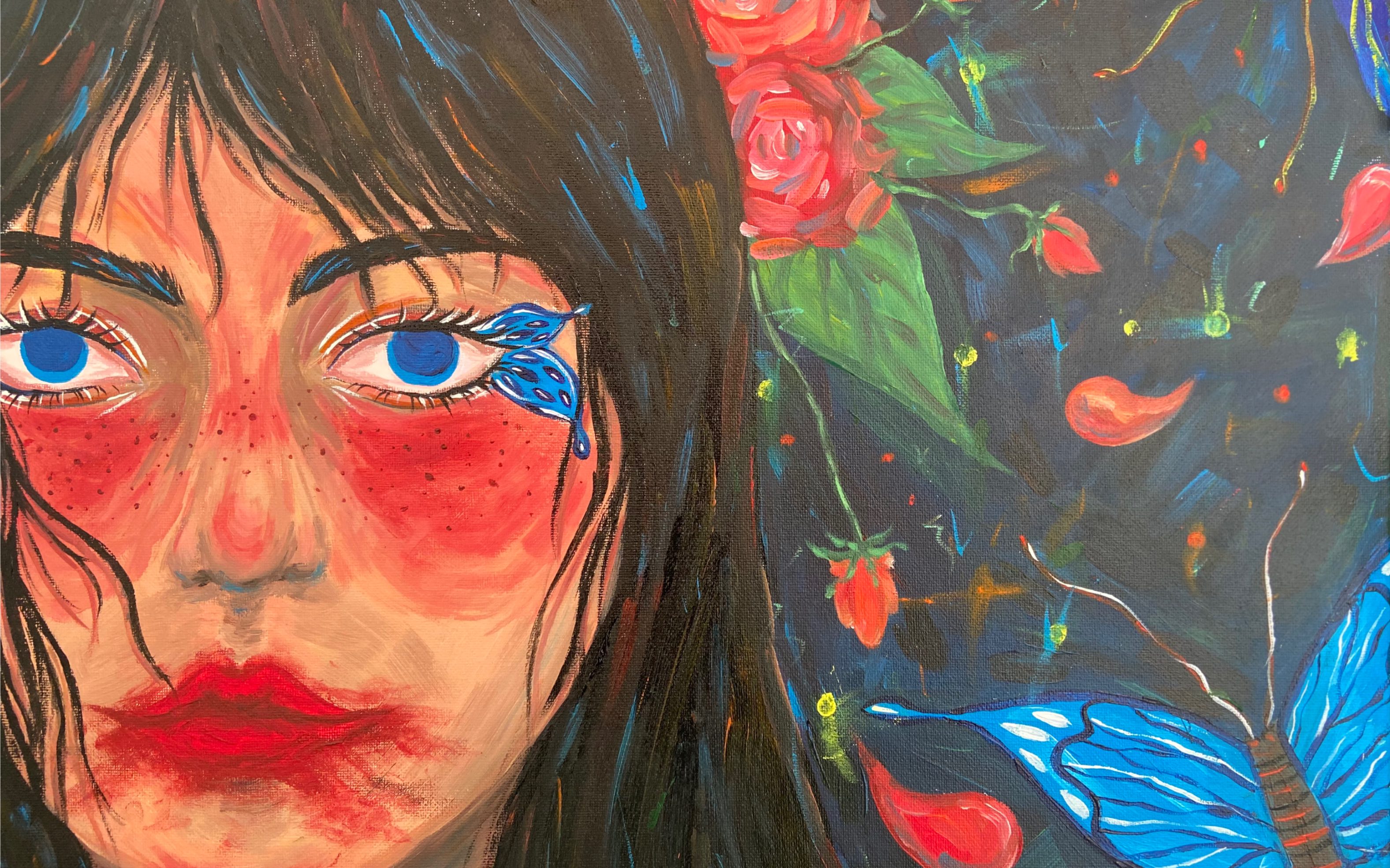 【丙烯画】来自19年照片的灵感