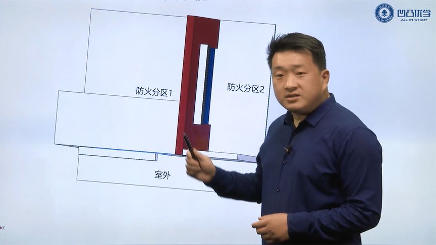名师课程:一消3D模拟实景课!防火卷帘~