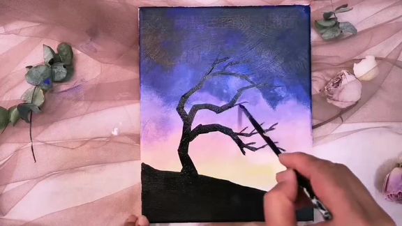 用最简单的方式来画画,你看会了吗